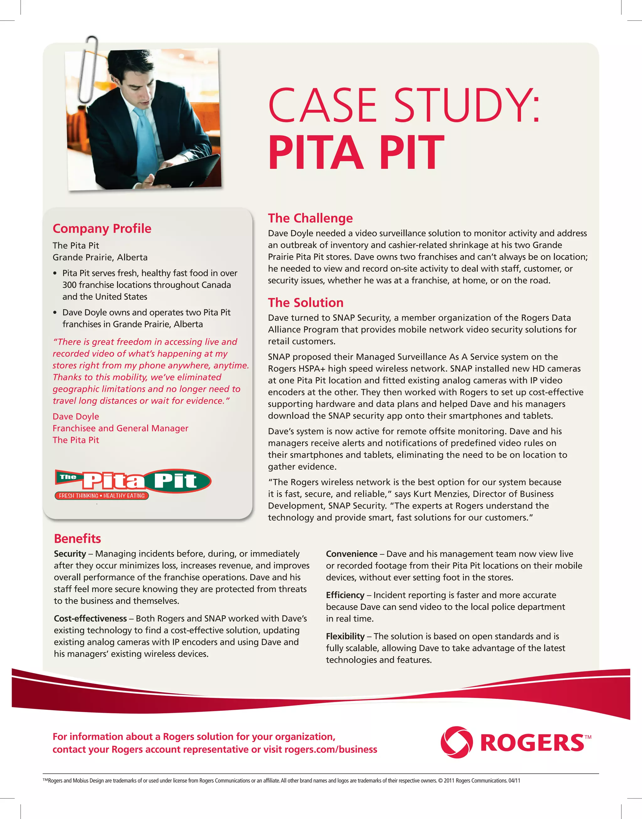Case Study: Pita Pit | PDF