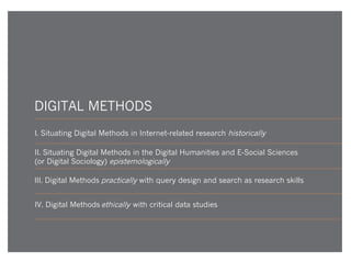 Digital Methods by Richard Rogers | PDF