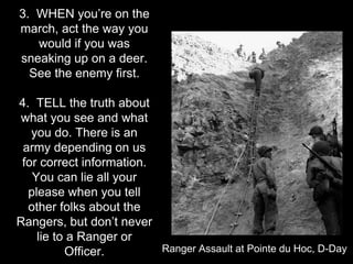 What are Rogers Rules of Rangering? | PPTX