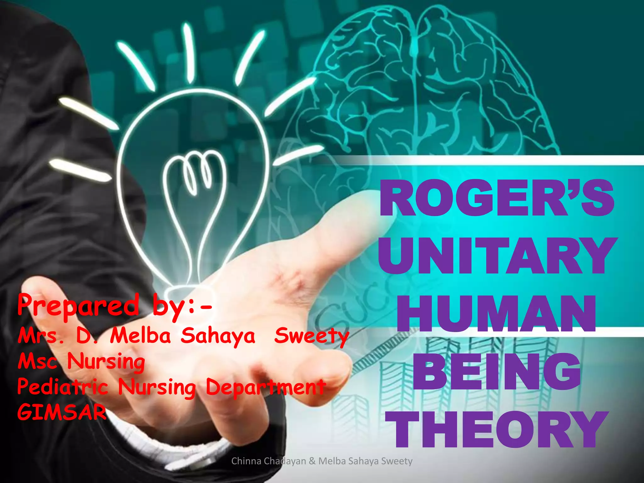 Nursing Roger's theory | PPT