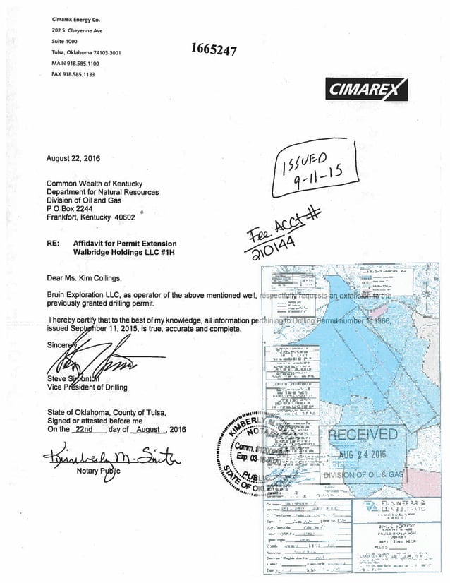 Cimarex Energy's First Rogersville Shale Horizontal Deep Well the ...