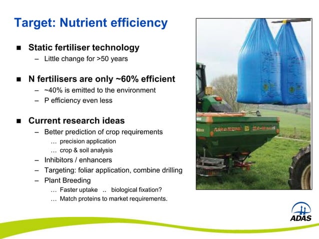 Clever science, smart farming - Roger Sylvester-Bradley (Adas) | PDF ...