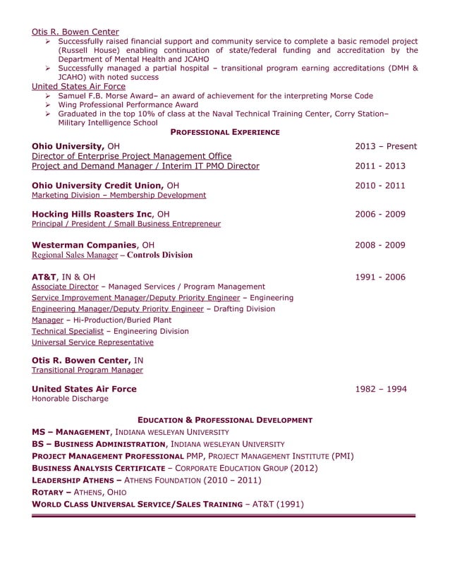 Resume _ Roger L. Varner II | PDF