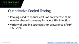 Simulations of Test Reduction Using Pooled Heavy Metals Analysis in ...