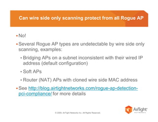 FAQ - Rogue AP - What is Rogue Access Point? | PDF