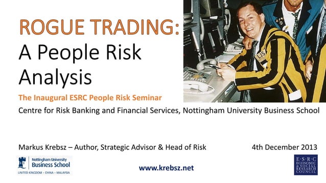 ROGUE TRADING: A People Risk Analysis | PDF | Birdwatching | Hobbies ...