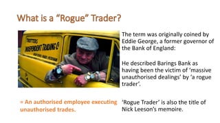 ROGUE TRADING: A People Risk Analysis | PDF