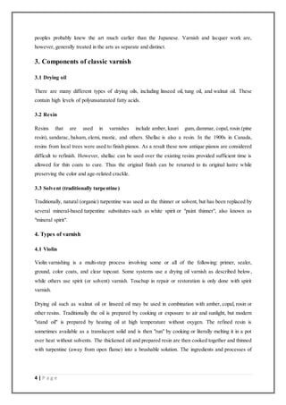 varnish | DOCX