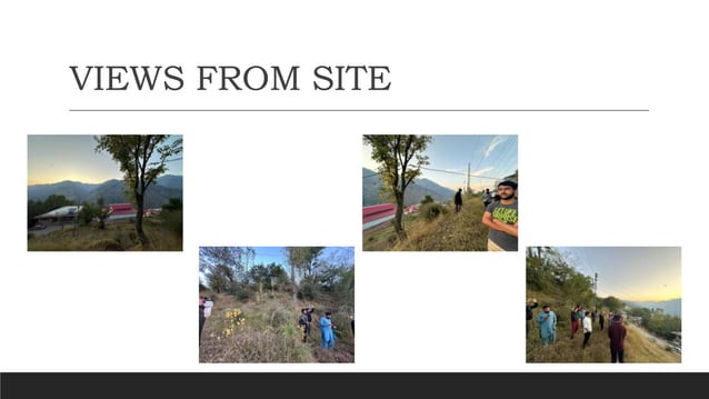 site analysis for the contour site in dewal sharef | PPTX