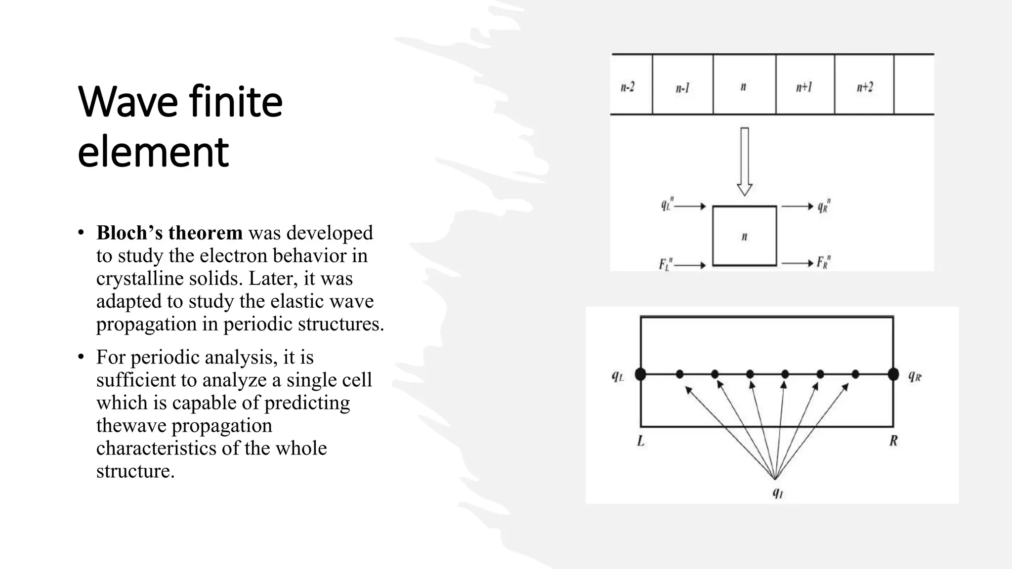 Time Domain Spectral Element Based Wave Finite Element Method For Periodic Timoshenko Beam Ppt 