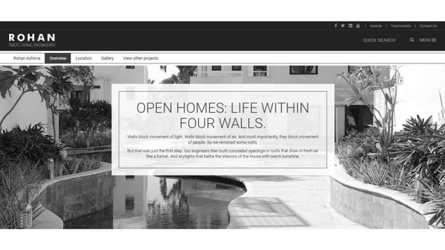 Rohan Ashima | Luxury Villas in Bangalore | PPTX