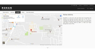 Rohan Ashima | Luxury Villas in Bangalore | PPTX