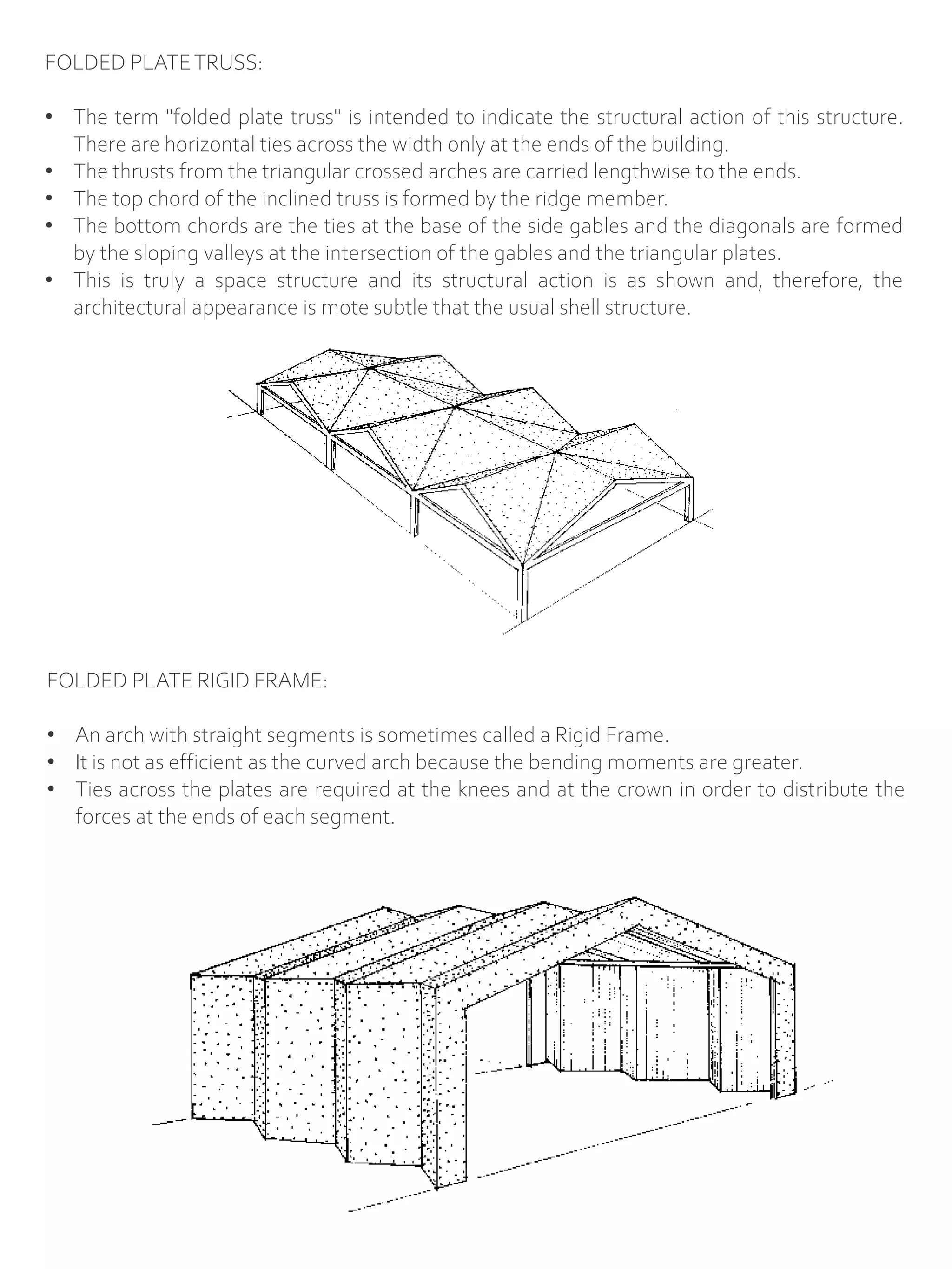 Folded Plate structures | PDF