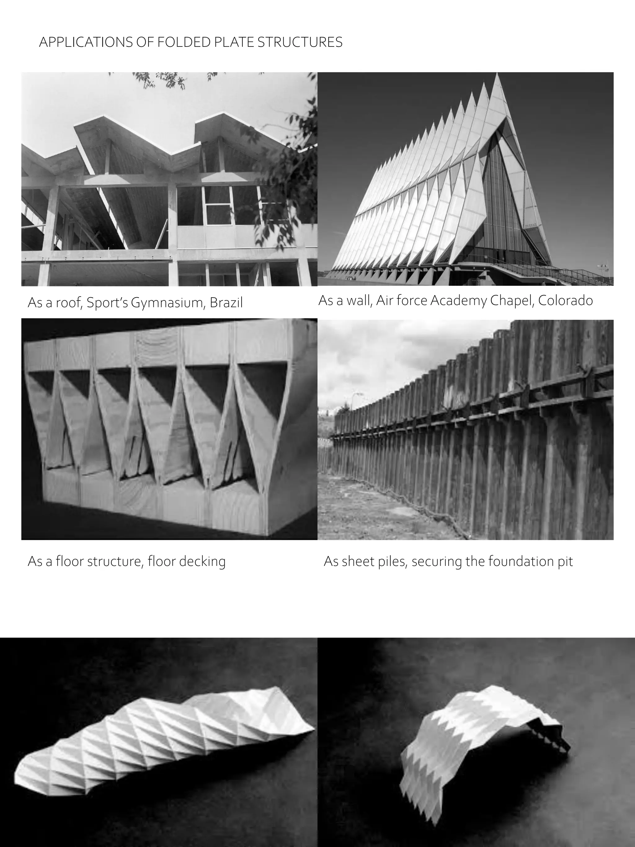 Folded Plate structures | PDF
