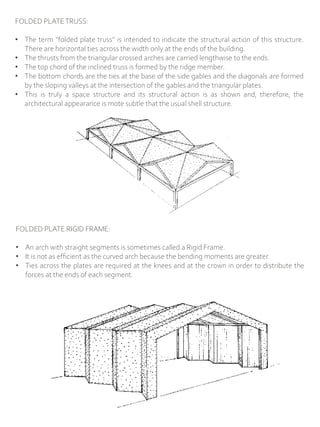 Folded Plate structures | PDF