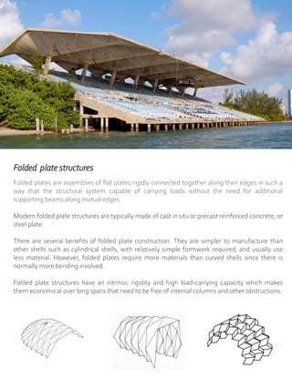 Folded Plate structures | PDF