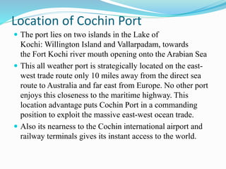 Rohan organiations study at cochin port trust | PPTX