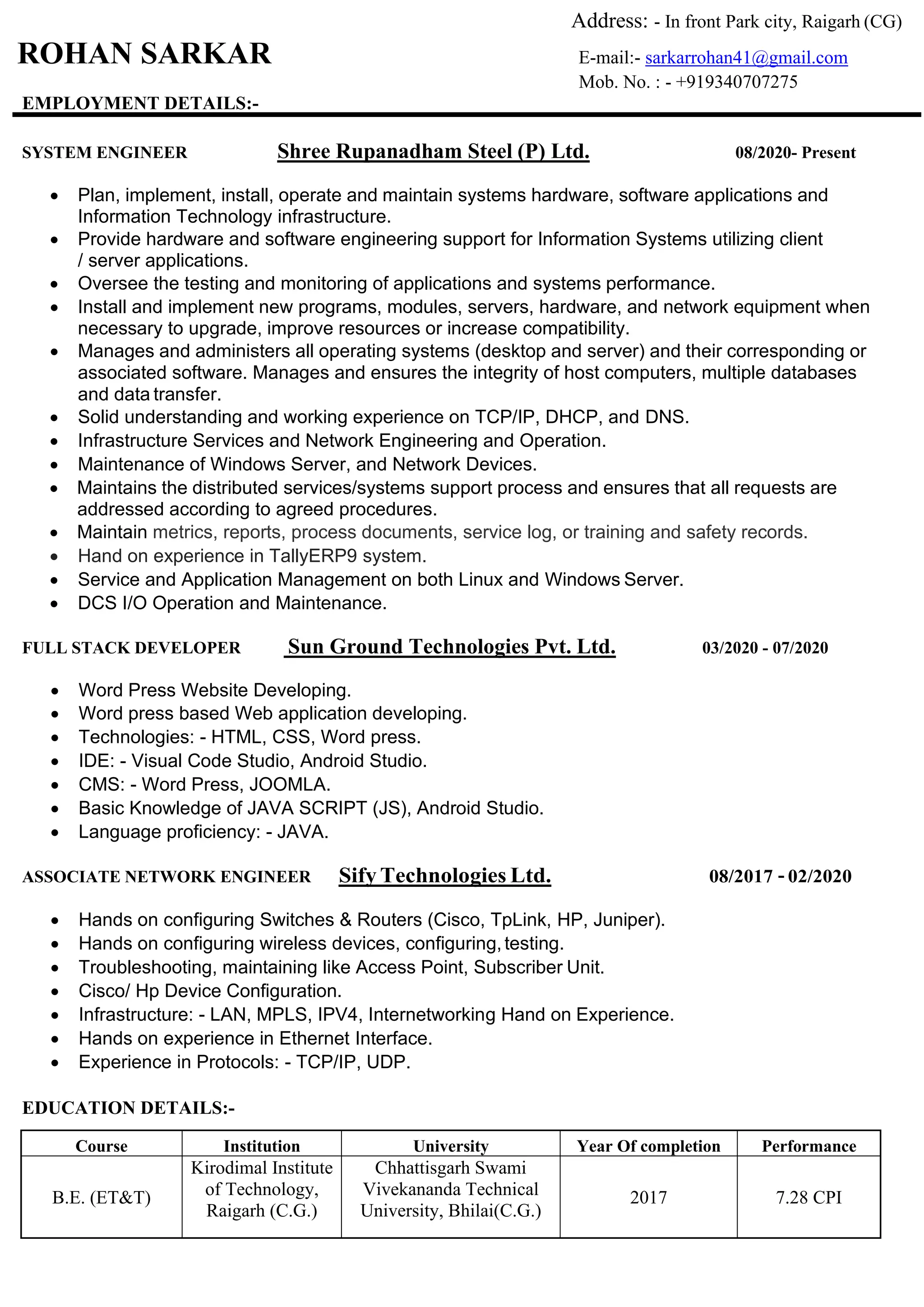 Resume PDF resume-pdf