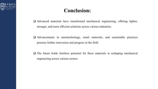 Advance Material IN Mechanical Engineering Paper Presentation PPT.pptx
