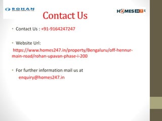 Rohan upavan phase-I ppt | PPT