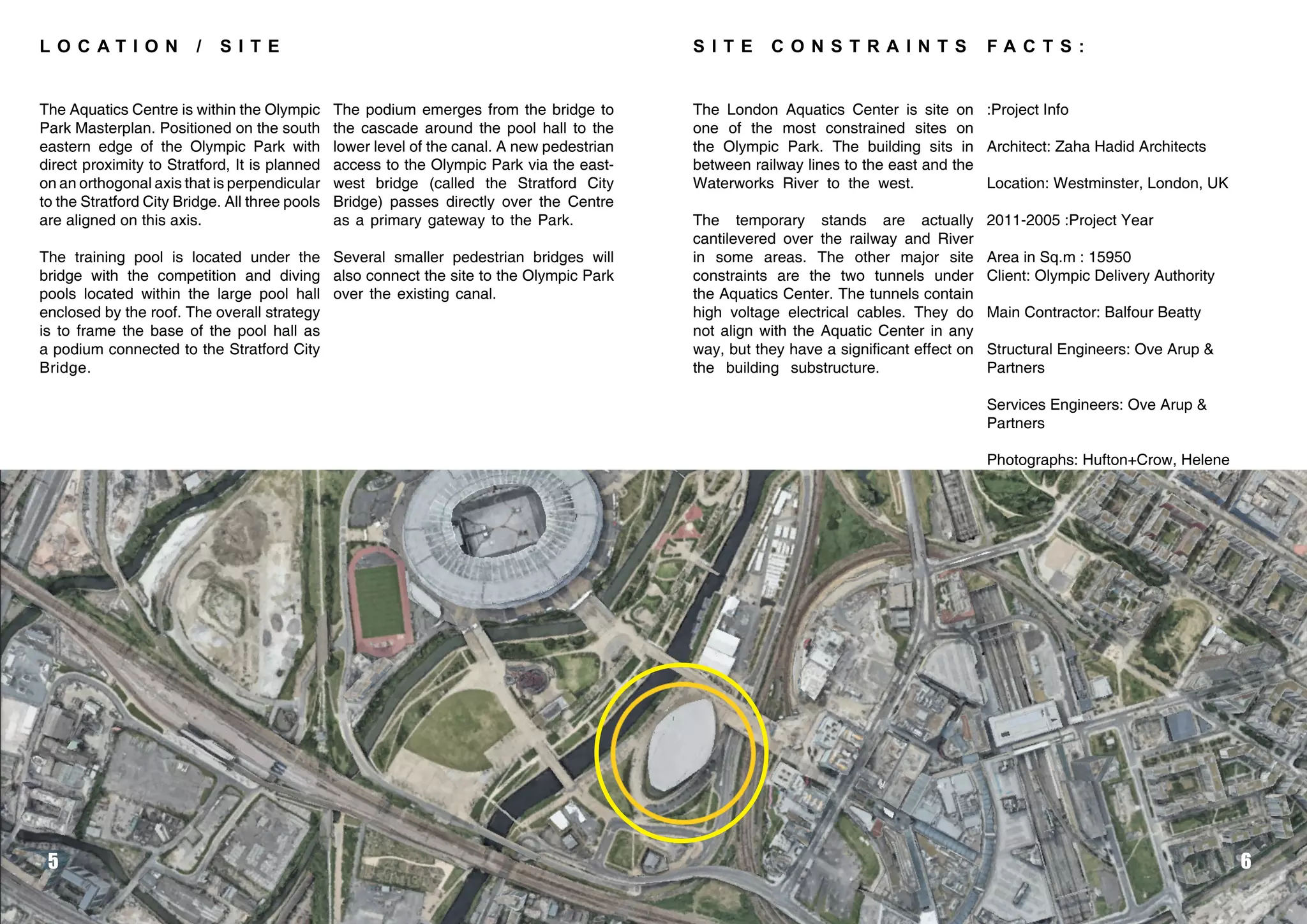 London aquatic center Case study | PDF