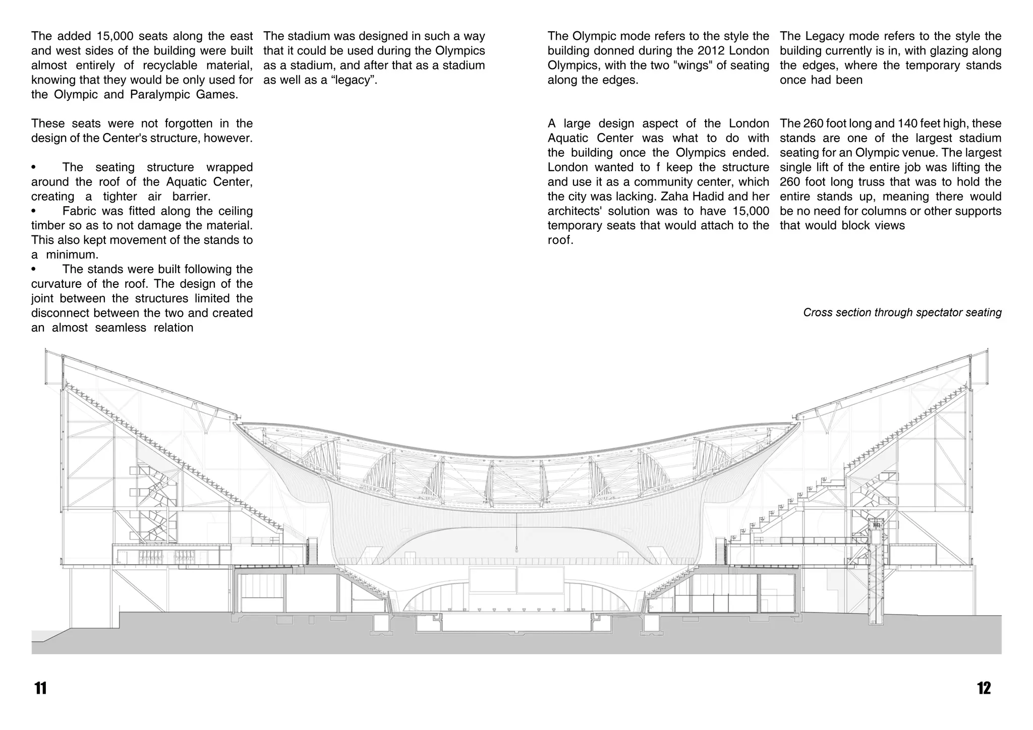 London aquatic center Case study | PDF