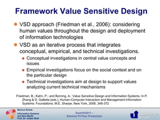 SocInfo2011 - Designing For Motivation | PPT