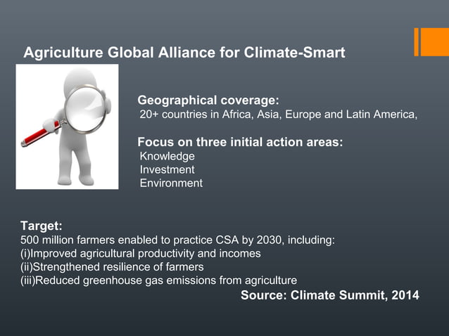 Climte smart agricultural practices | PPT