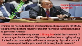 Rohing ya people | PPT