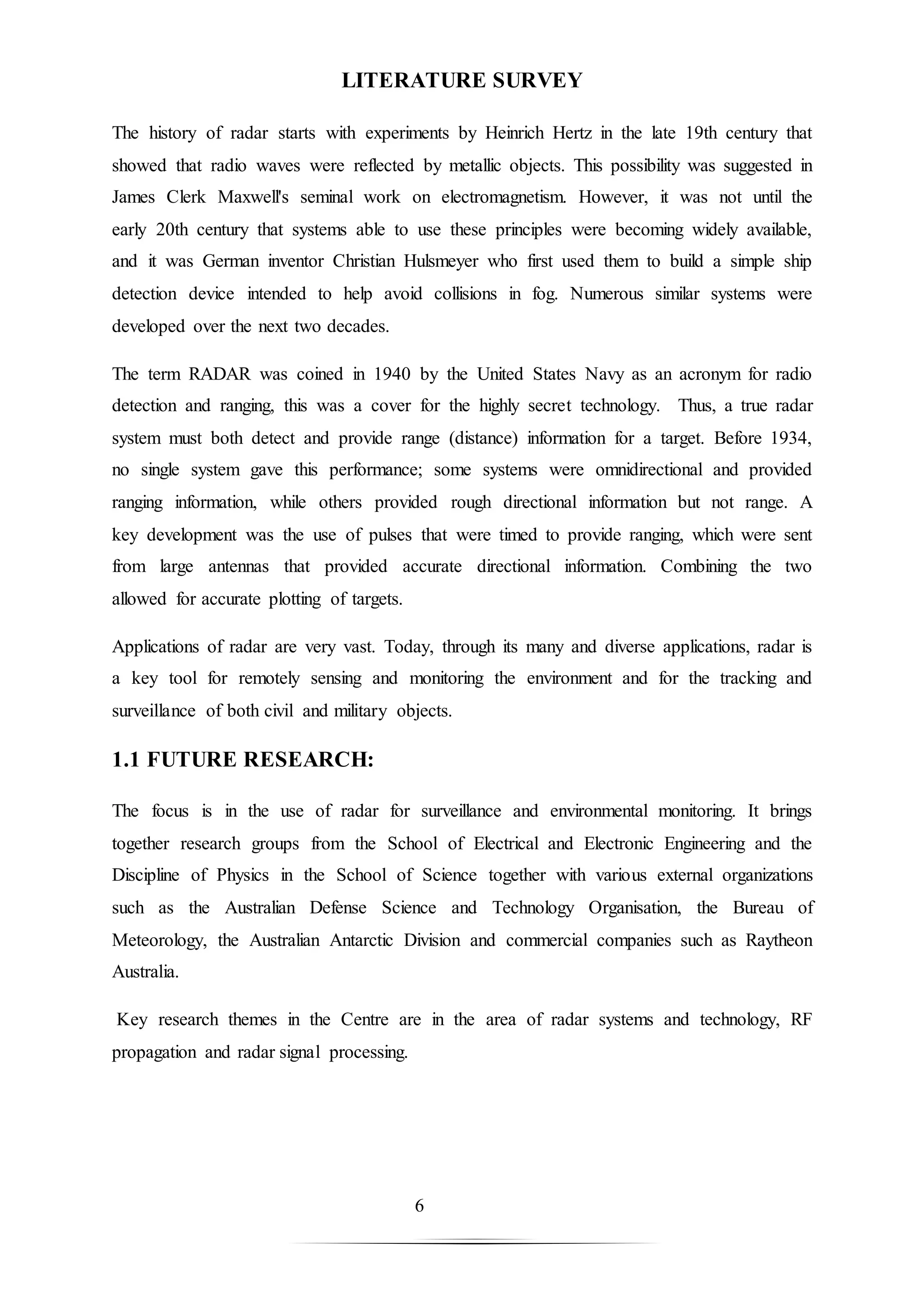 ROHINI RADAR | DOCX