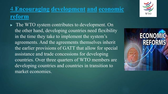 WTO- Principles of trading system, SPS and TBT, WTO agreement on ...