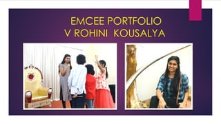 FEMALE MC ROHINI | PDF