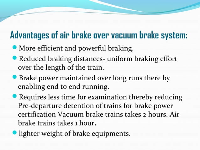 pneumatic breaking system i railway wagon | PPT