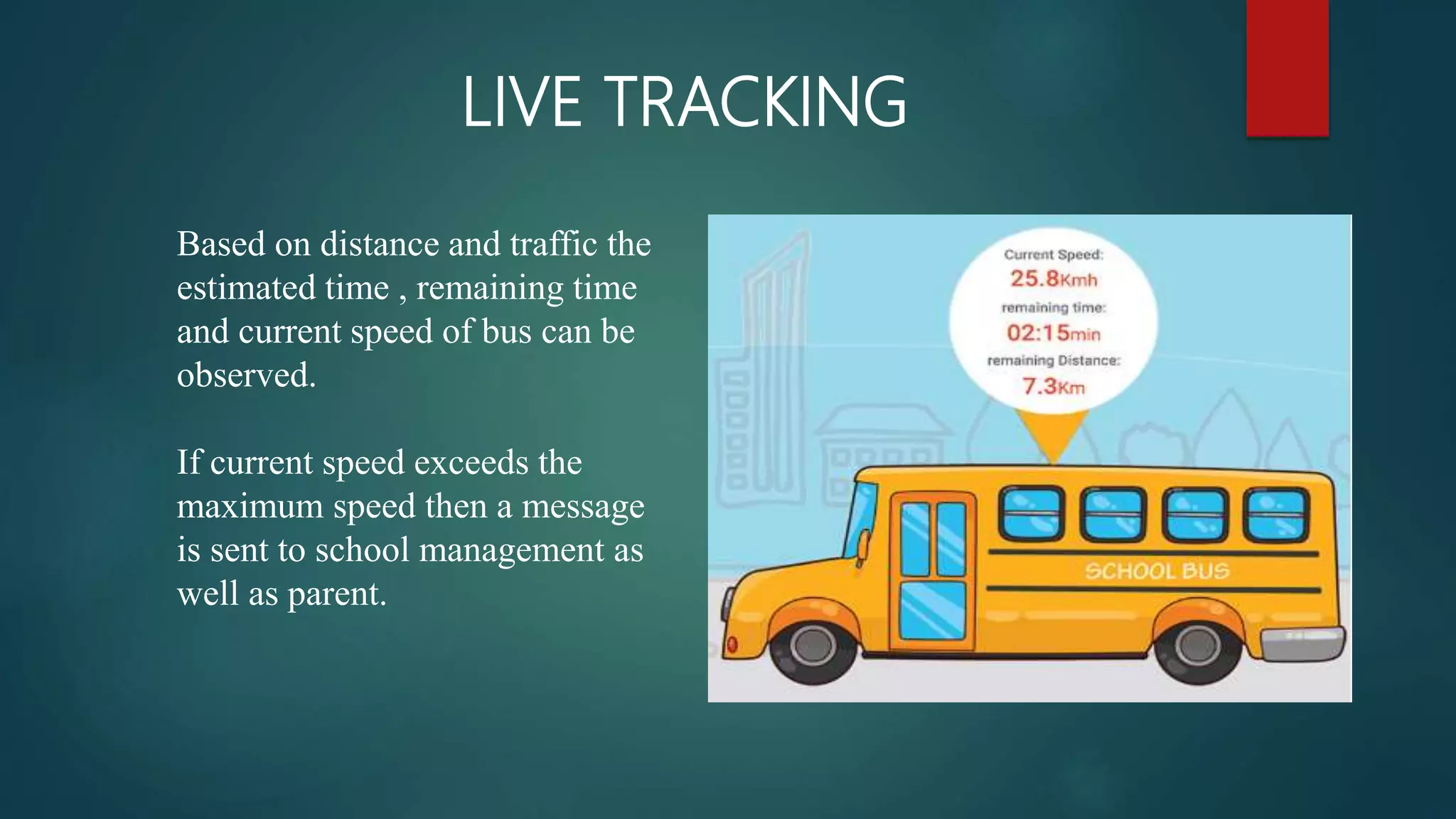 LIVE SCHOOL BUS TRACKING | PPT