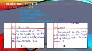 Classified Catalogue Code (ccc) | PPT