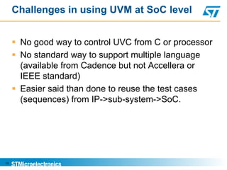 Challenges in Using UVM at SoC Level | PDF