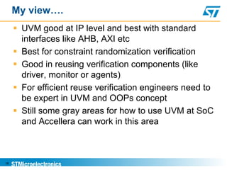 Challenges in Using UVM at SoC Level | PDF