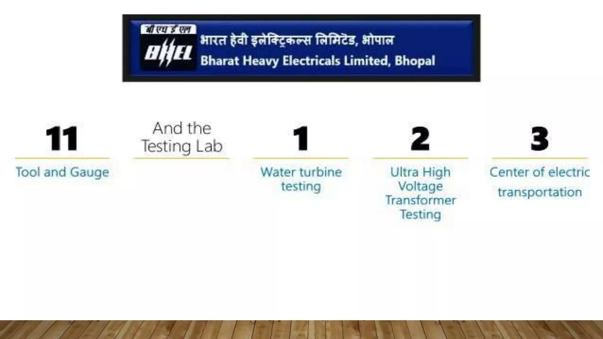 PROJECT REPORT ON BHEL BHOPAL FOR MECHANICAL | PPTX