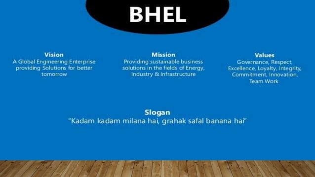 PROJECT REPORT ON BHEL BHOPAL FOR MECHANICAL | PPTX