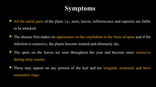 Leaf blight of castor | PPT