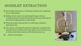 Classical extraction methods | PPT
