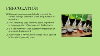 Classical extraction methods | PPT