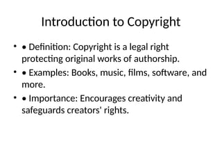 Copyright research methodology and intellectual property rights | PPTX