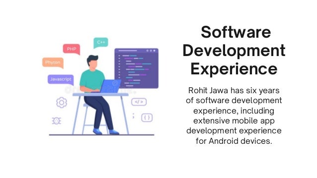 Rohit Jawa - Certified And Licensed Software Developer | PPT
