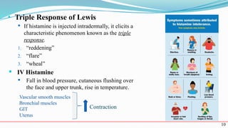 Histamine and Its Receptors (H1–H4): Physiology and Therapeutic ...