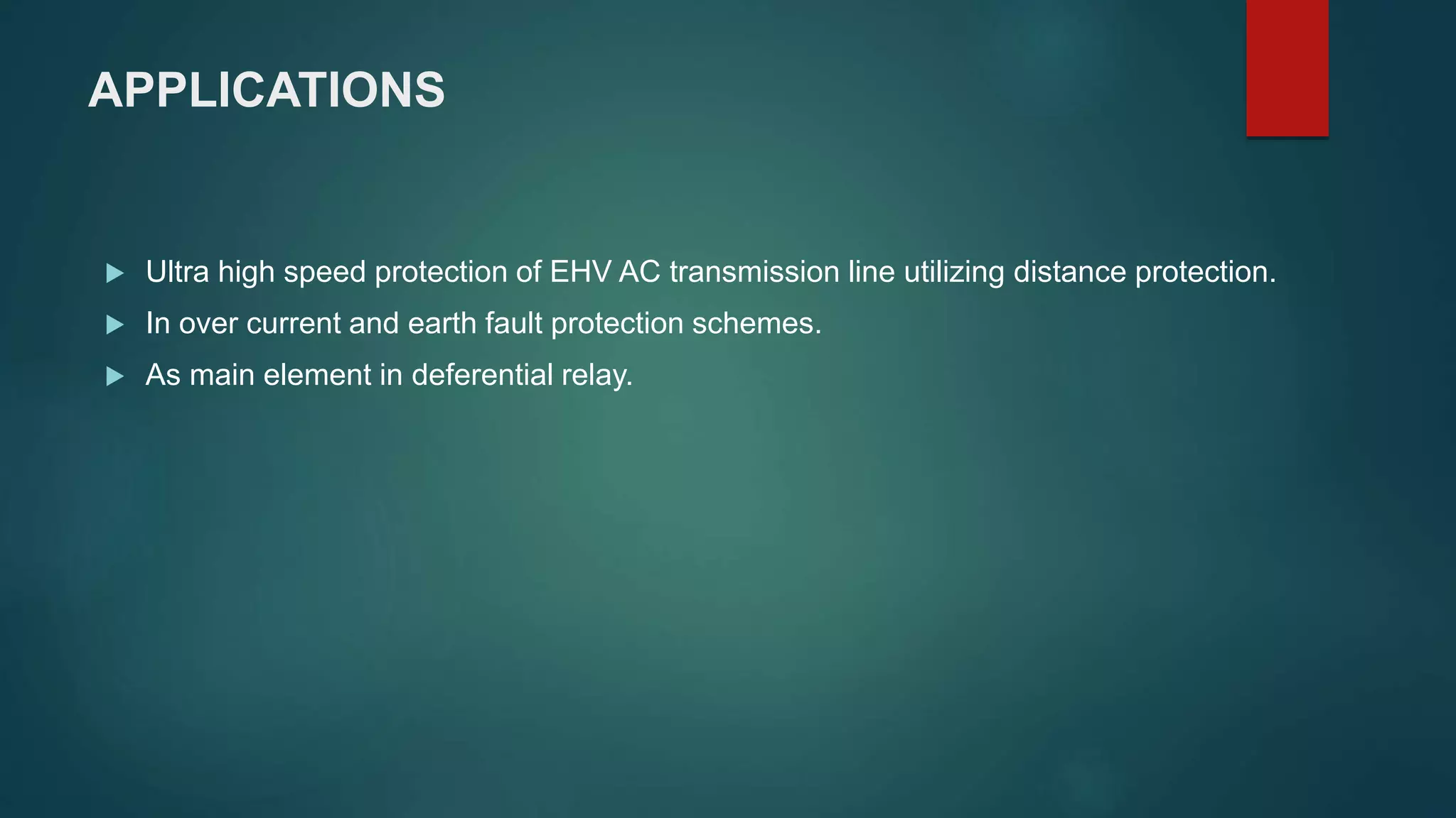 Static Relay Presentation | PPTX