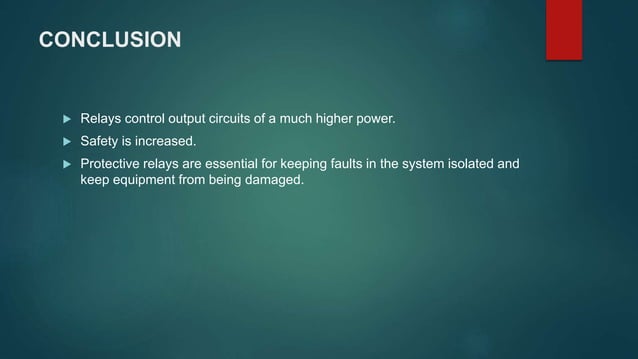 Static Relay Presentation | PPTX | Physics | Science