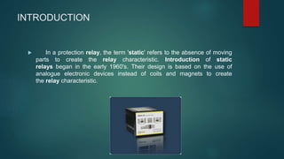 Static Relay Presentation | PPTX