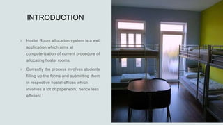 Hostel Management System | PPSX