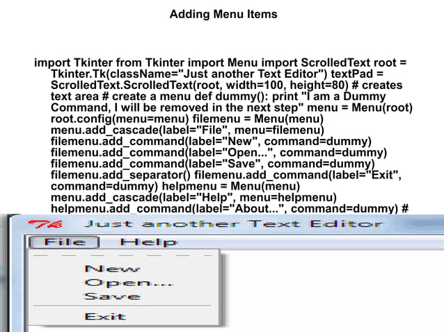 NOTEPAD MAKING IN PAYTHON BY ROHIT MALAV | PPT